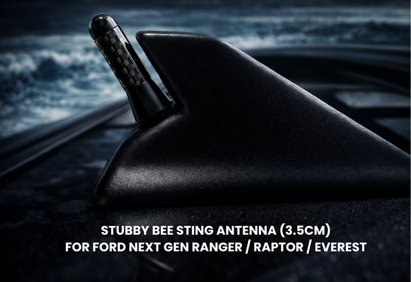 Stubby Bee Sting Antenna (3.5cm) For Ford Next Gen Ranger / Raptor / E ...