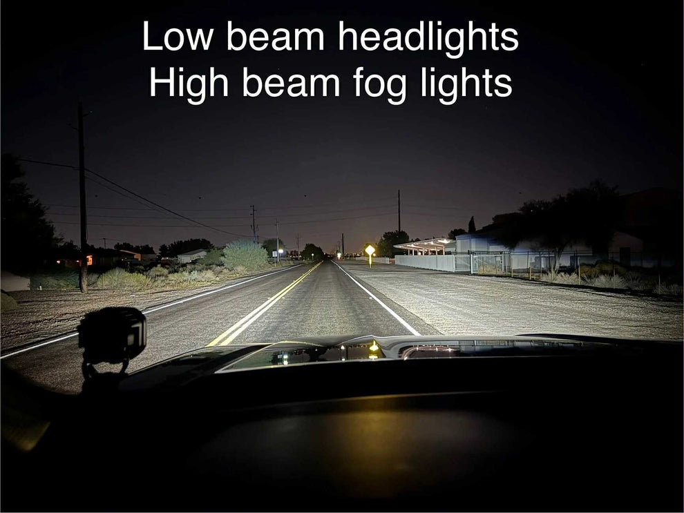 Bi-LED Projector Fog Lights Upgrade suits Ford Next Gen – Signature Lux